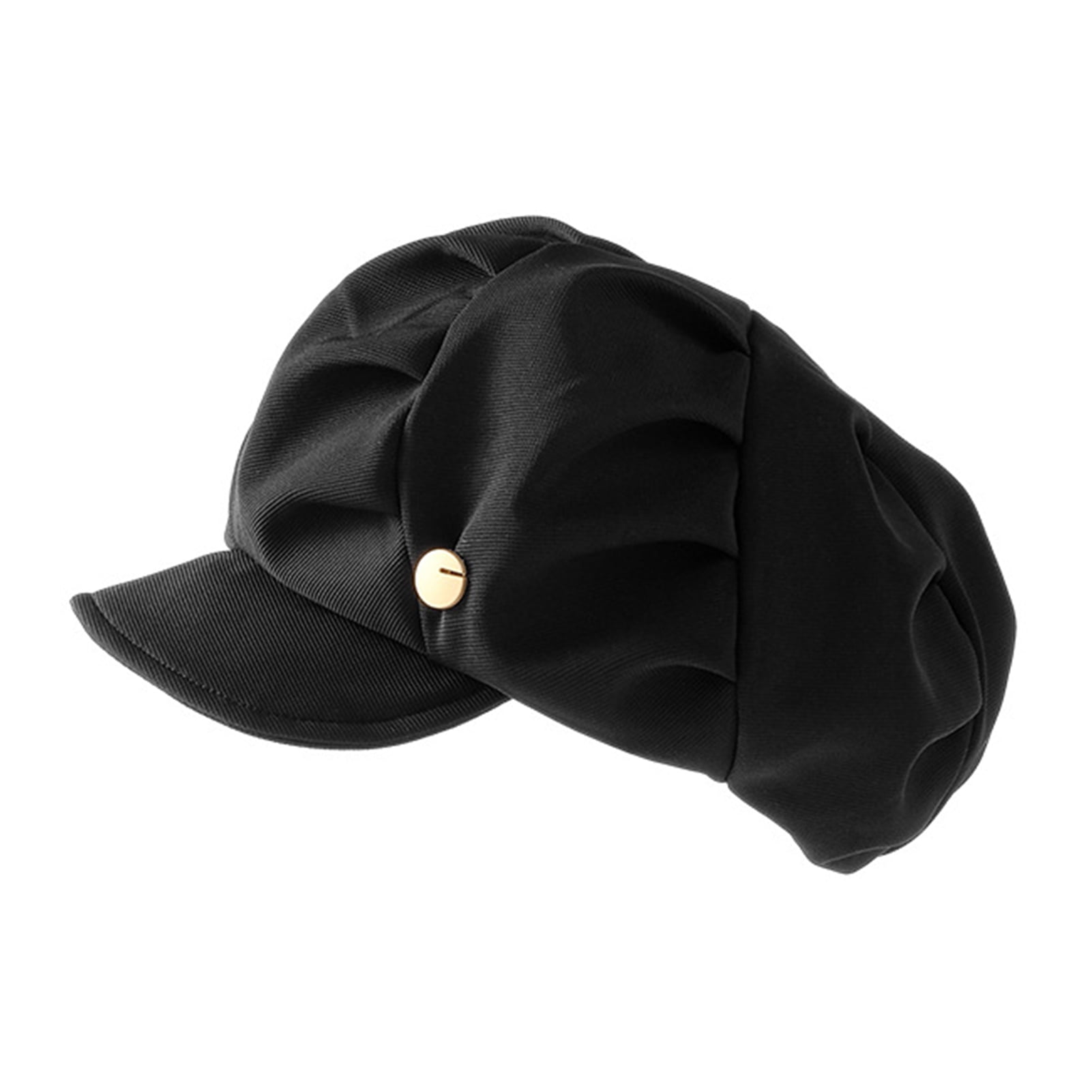 Newsboy Cap Adjustable Visor Beret Soft Cabbie Hat Octagonal Cap ...