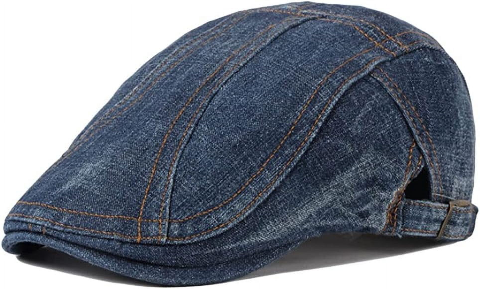 Newsboy Hats Adjustable Ivy Flat Cap Gatsby Cabbie Driving Beret for ...