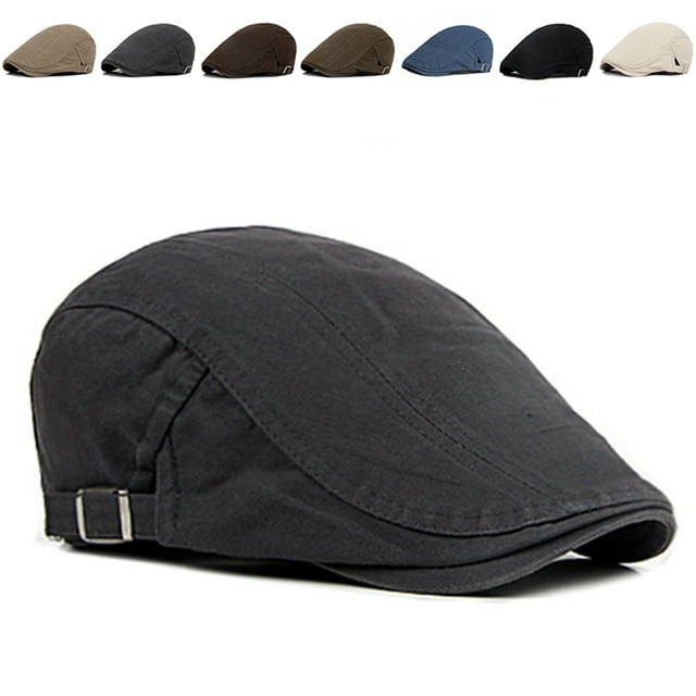 Newsboy Hats for Men Soft Mens Flat Cap Cozy Beret Scally Cap for Men ...