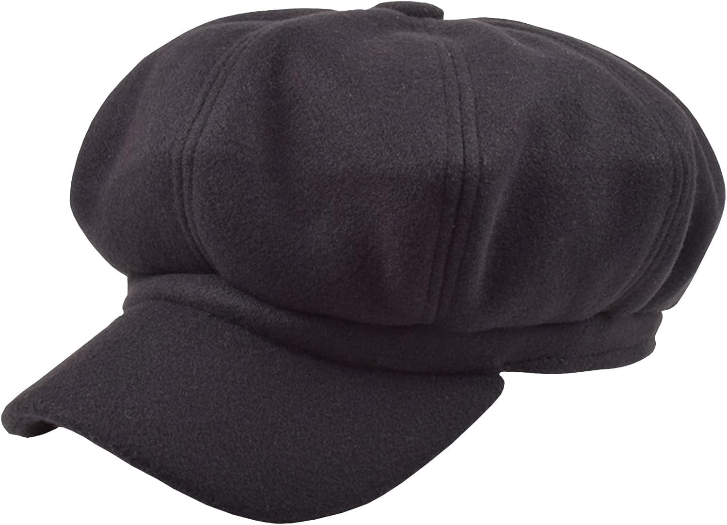 Newsboy Hats for Women, Ladies Warm Wool French Beret Cap Cabbie ...