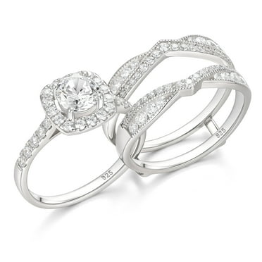 Stainless Steel Polished/Brushed Criss-Cross Design 7mm Ridged Edge ...