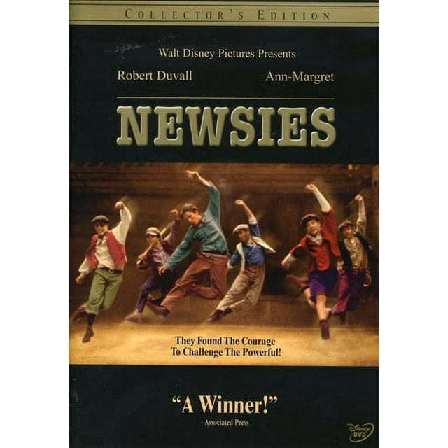 Walmart Exclusive: Newsies Collector's Edition DVD featuring Christian Bale, Robert Duvall, and ...
