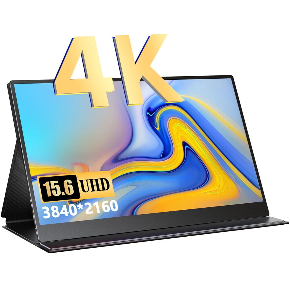 Newsoul 4K 15.6" Portable Monitor UHD 3840*2160 IPS Laptop Display for ...