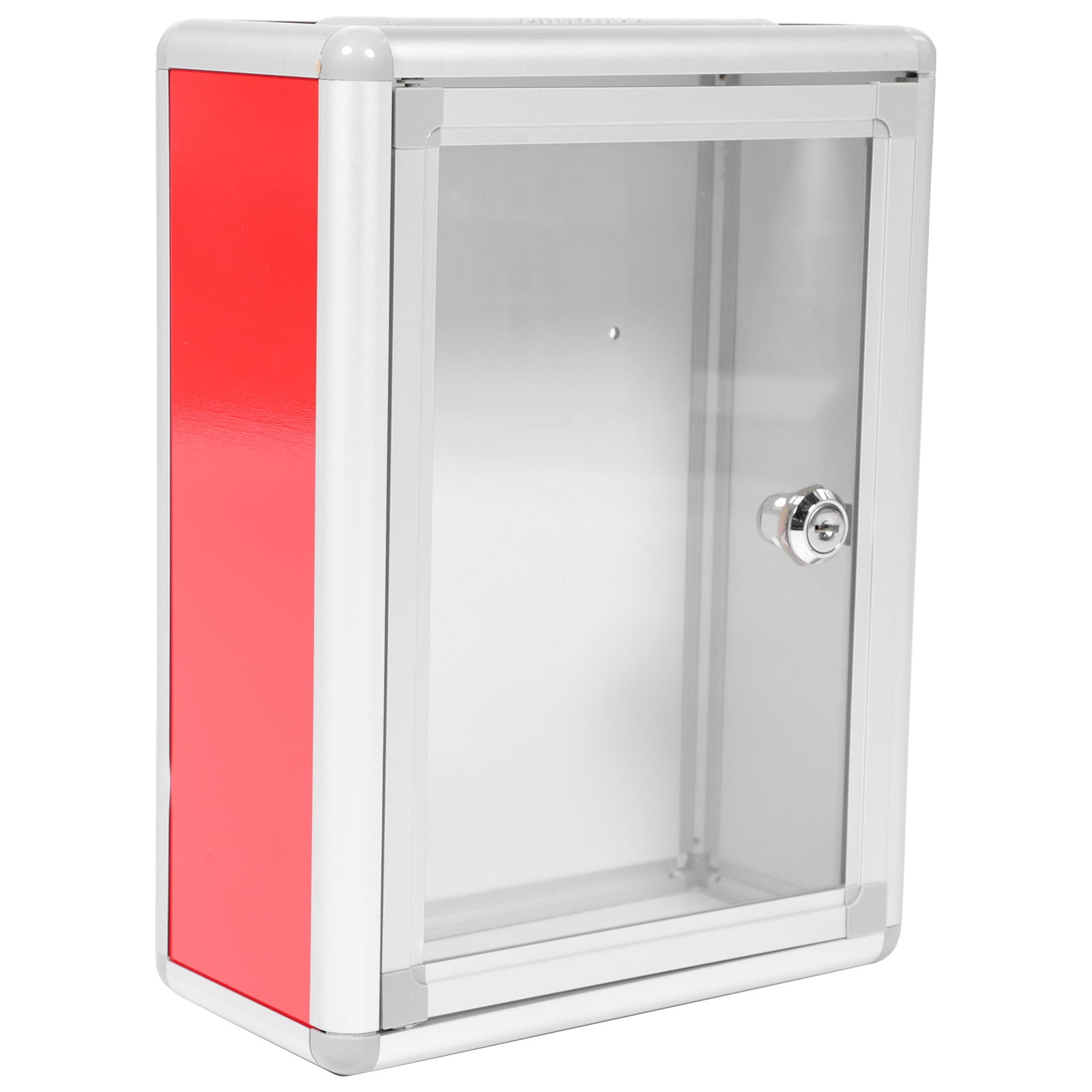 Newspaper Case Clear Vertical Mailbox Hanging Secured Postbox - Walmart.com