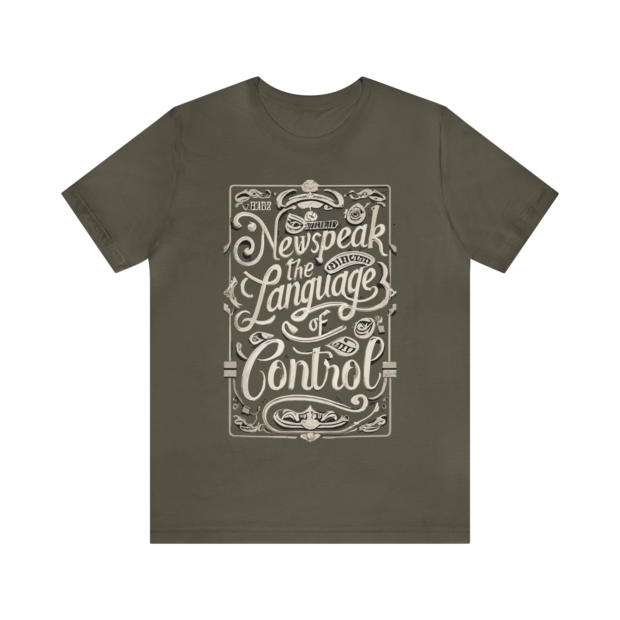 Newspeak the language of Control, books, 1984, george orwells, t-shirt ...