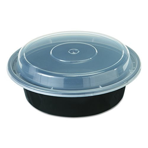 Newspring VERSAtainer Microwavable Containers, 16 oz, 6" Diameter ...