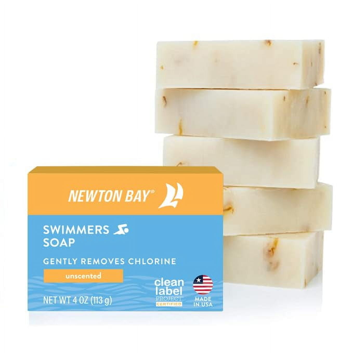 Newton Bay Swimmers Soap TSF6 | All Natural Body and Face Wash Soap Bar ...