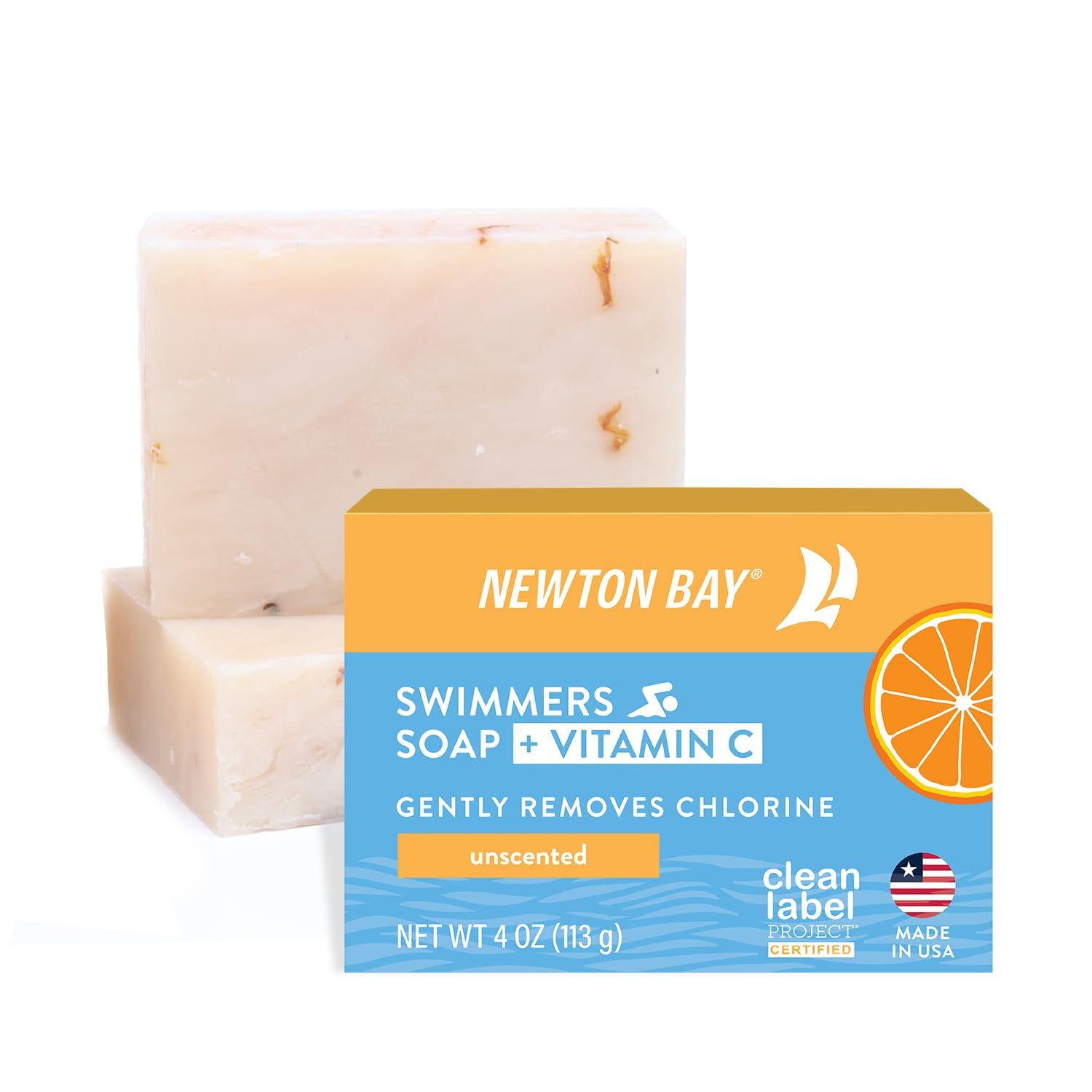 Newton Bay Swimmers Soap VTF5 + Vitamin C | All Body and Face Wash Soap ...