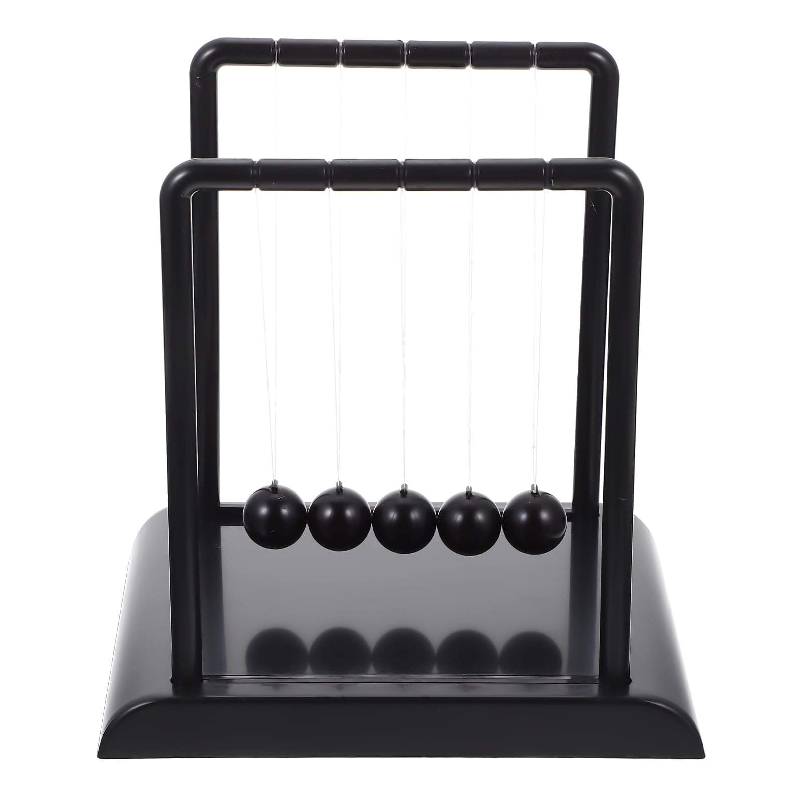 TABLZONE Chic Office Desk Toy Balls Decor Black Plastic 1Pcs 5.5×5.3×4 ...