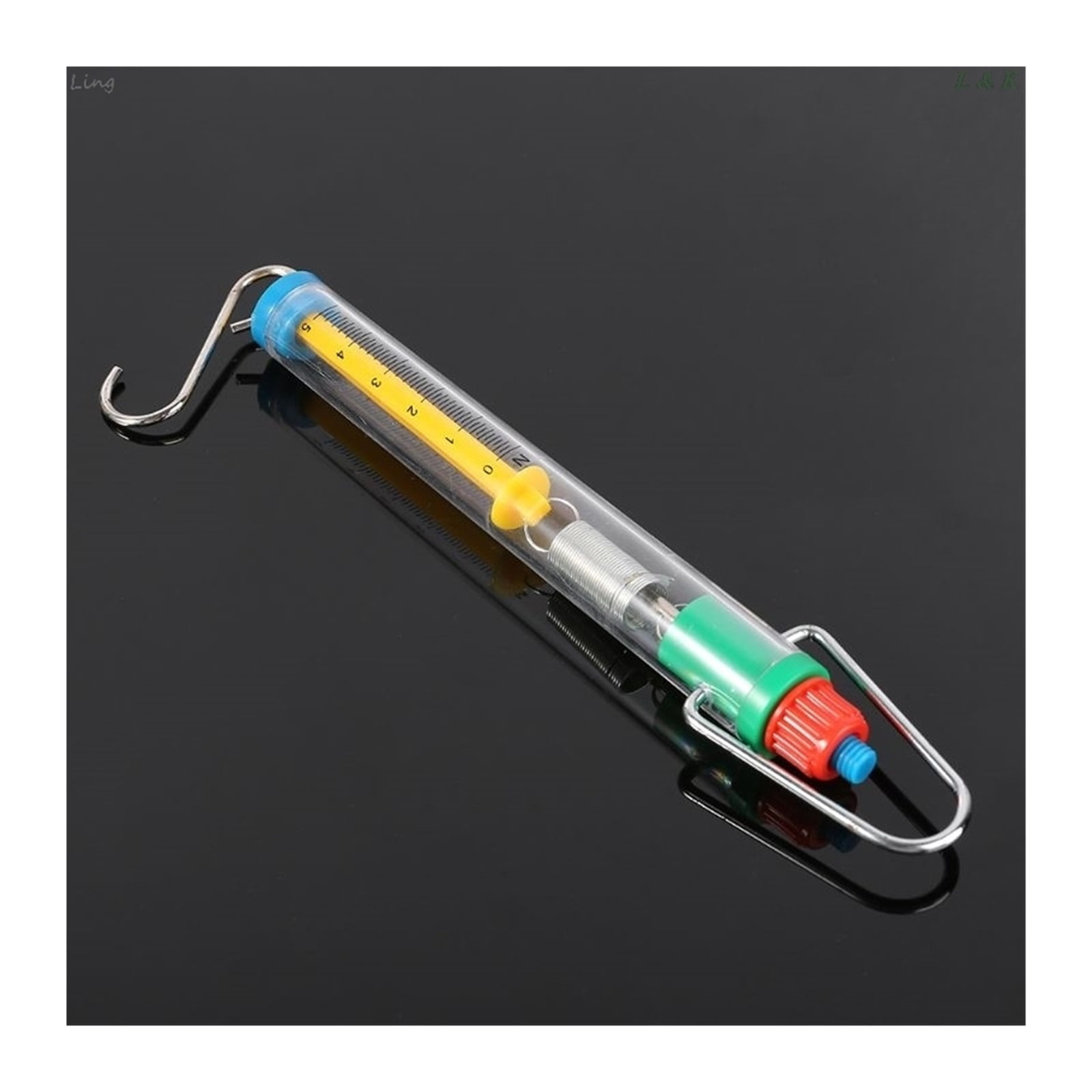 Newton Force Meter Spring Scale 5N Scale Labeled Balance Dynamometer ...