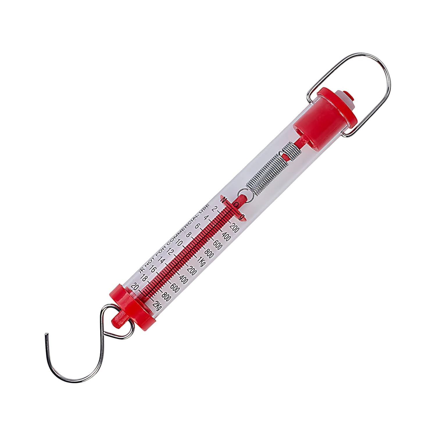 Newton Force Meter Spring Scale - Max Capacity 2000g/20N, Dual Scale ...