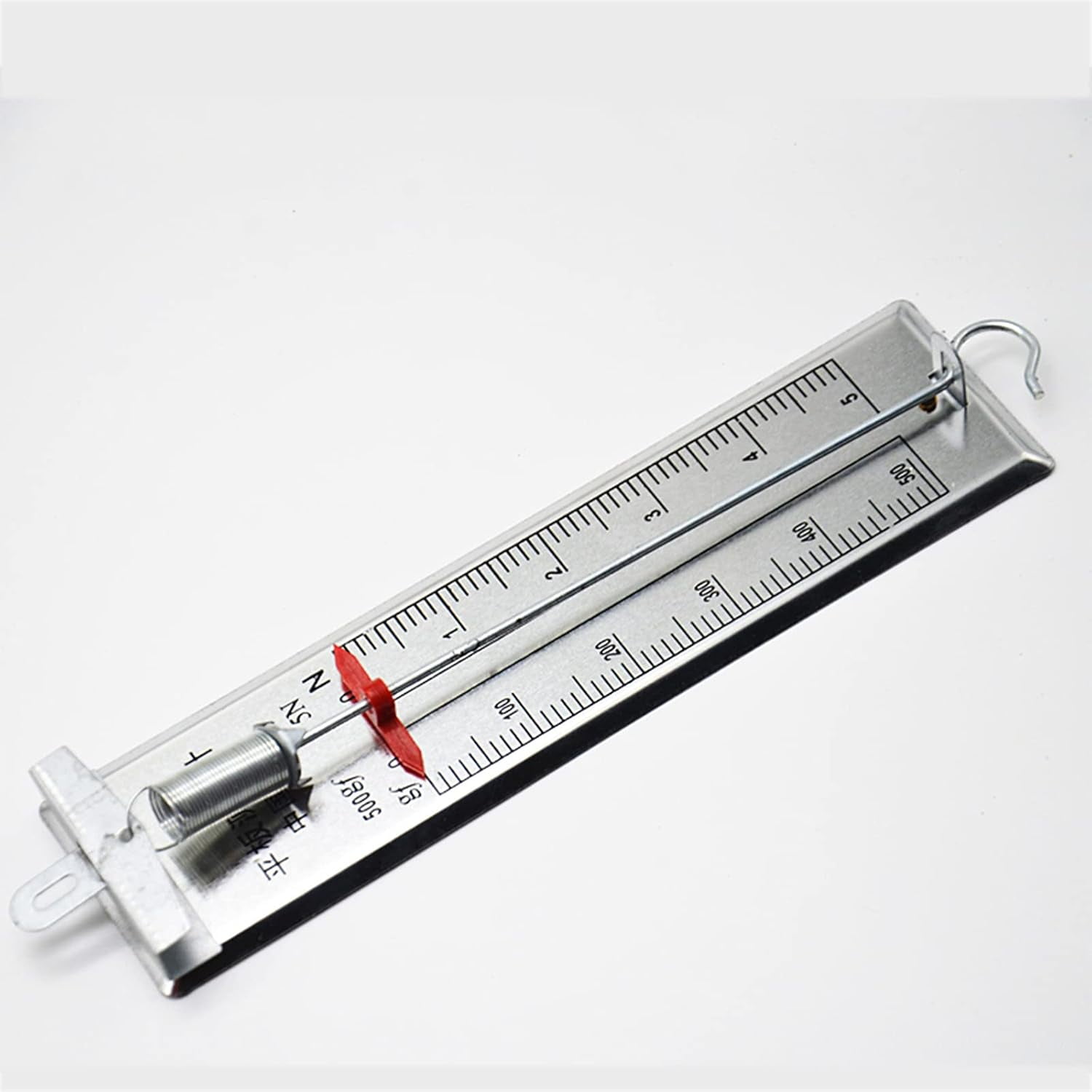 Newton Force Meter Spring Scale - Max Capacity 5N, 500gm, Dual Scale ...