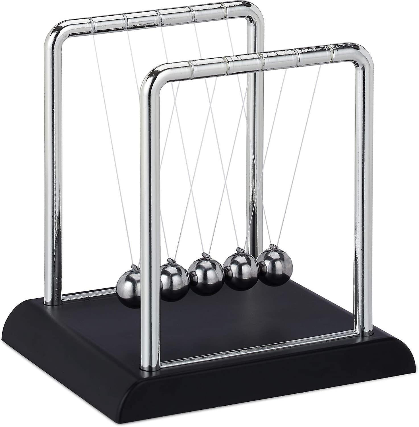 Newton Pendulum, Classic Shot Put Pendulum, 5 Balls, Physical ...