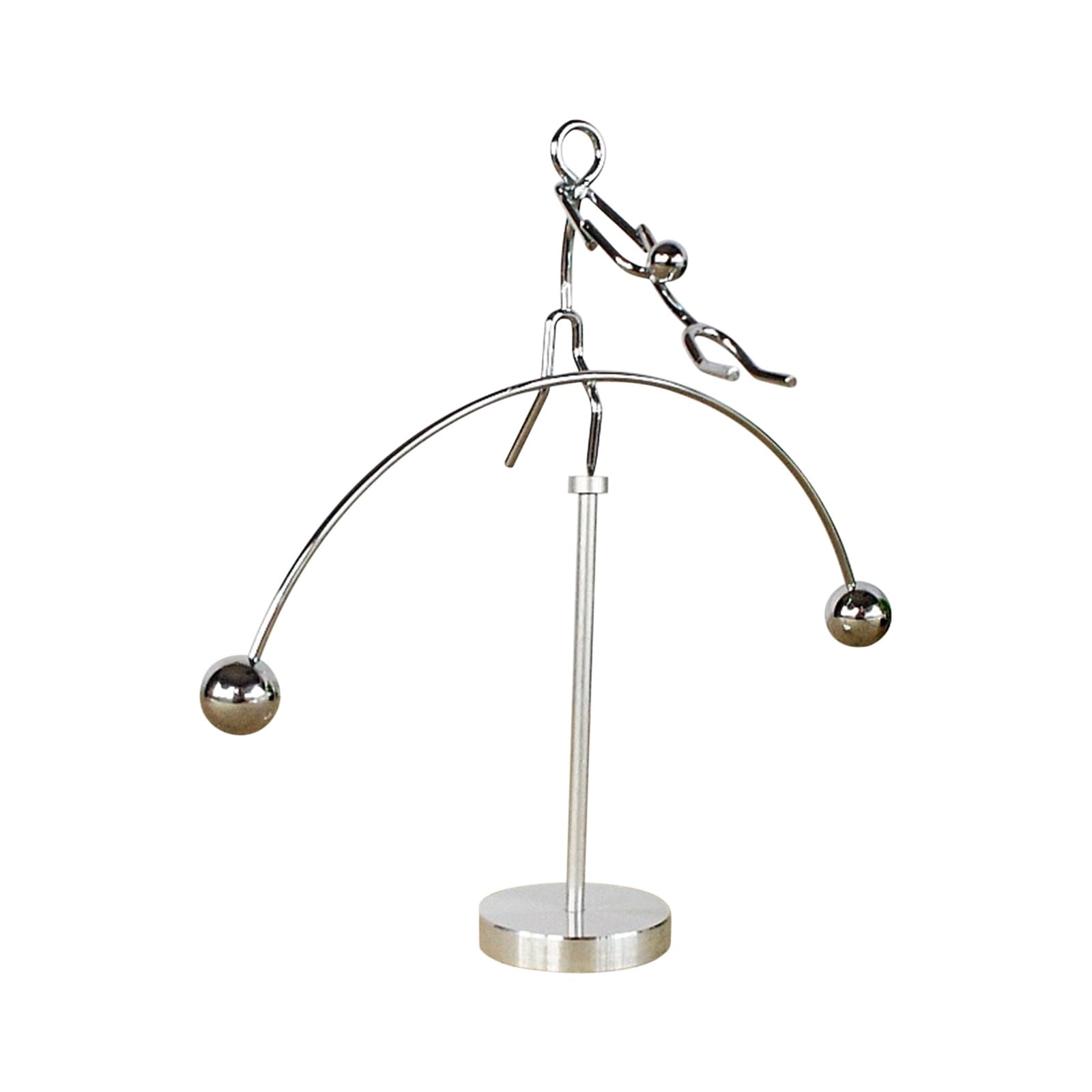 Newton Steel Physics Science Desk Toy Educational Gymnastics Balance ...