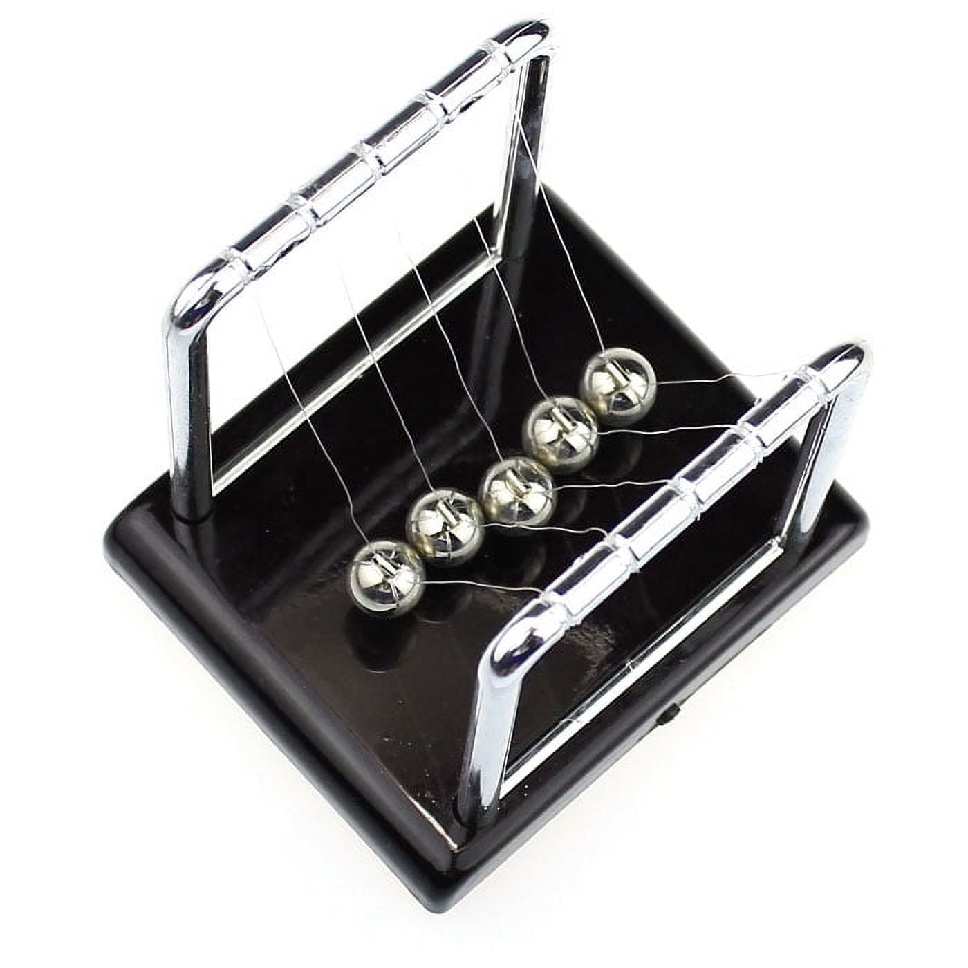Newton's Cradle Balance Balls, Swinging Balls with Black Base, Fun ...