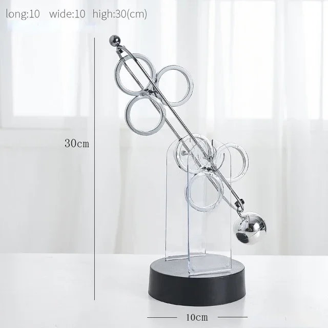 Newton's Cradle Physical Science Ornaments Perpetual Motion Metal ...
