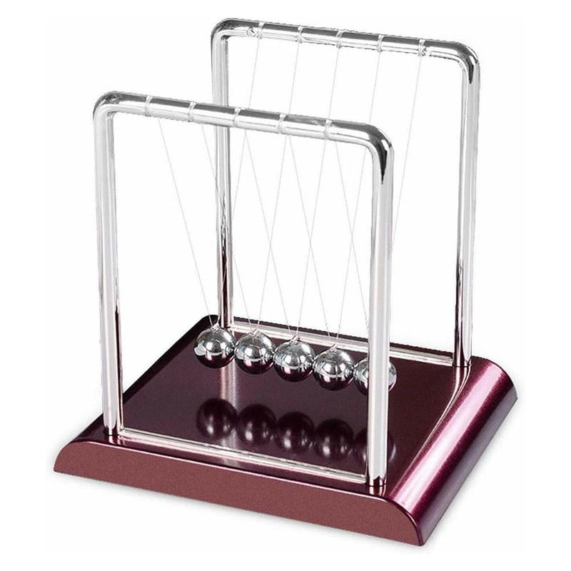 Newton's Cradle Steel Balance Balls Desk Physics Science Pendulum Desk ...