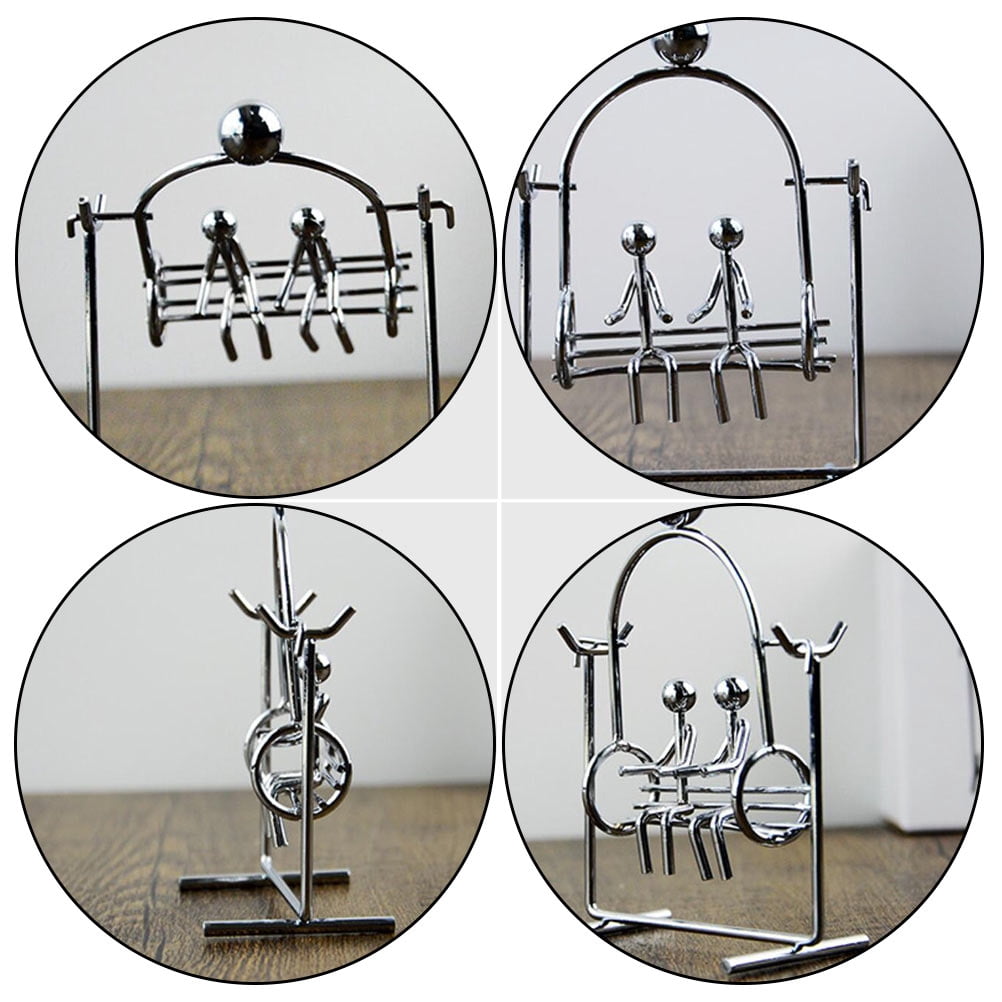Balance Couple Balancing Toy Physics Balancing Tumbler Toy Iron Art ...