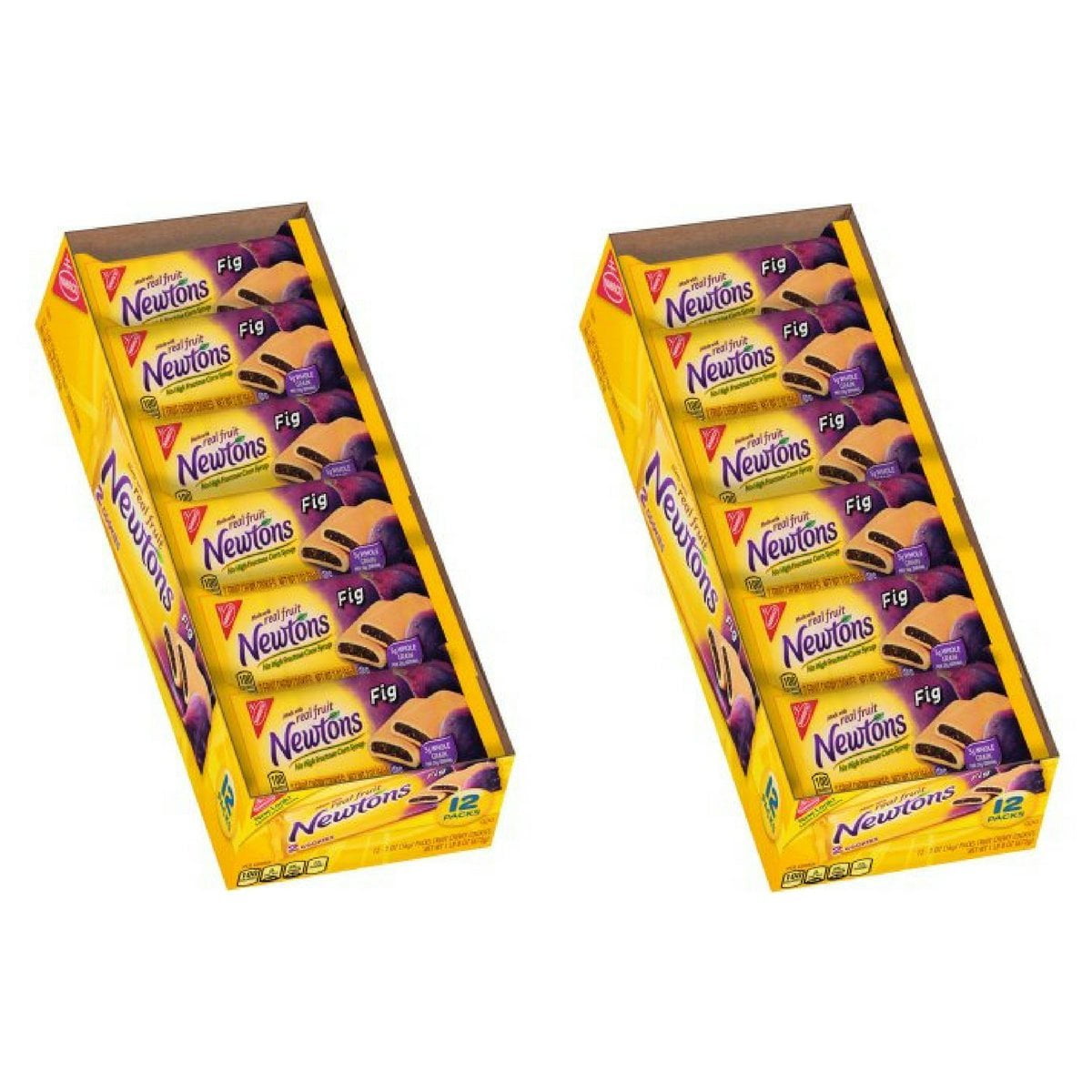 Newtons Cookies, 2 Oz, 12 Count (Pack of 2) - Walmart.com