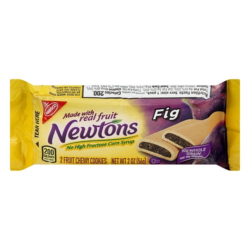 Newtons Cookies Fig Fruit Chewy - 2 Pack - Walmart.com