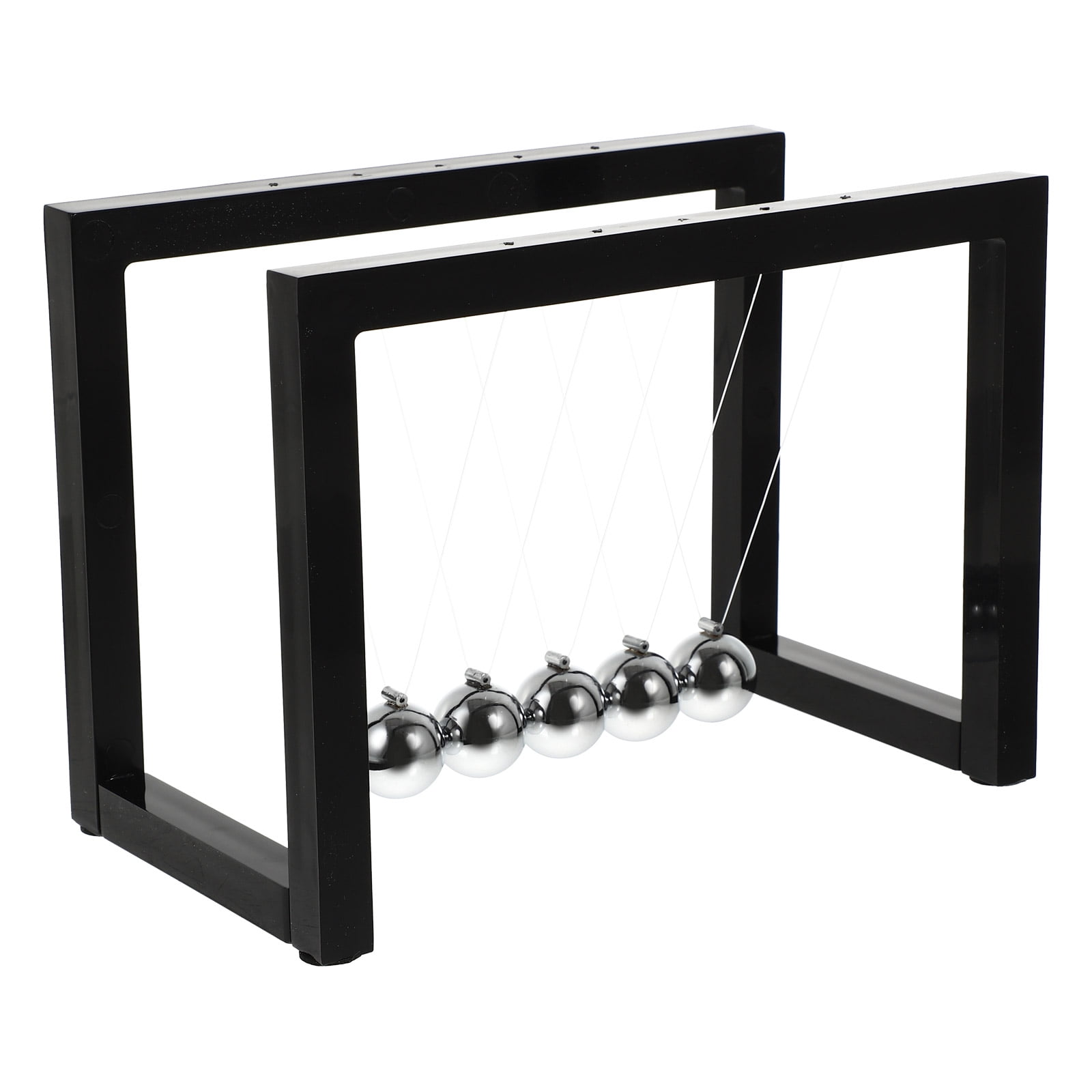 Newtons Cradle Balls Classic Perpetual Motion Desk 5 Swinging Balls ...