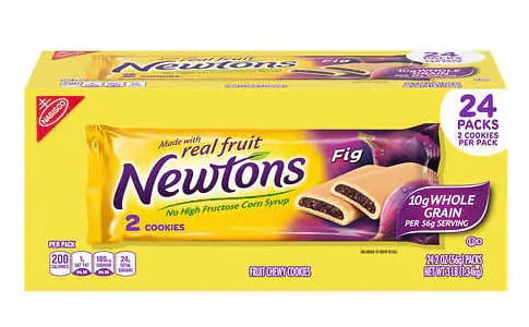 Newtons Soft & Chewy Fig Cookies Snack Packs, 24 pk. - Walmart.com