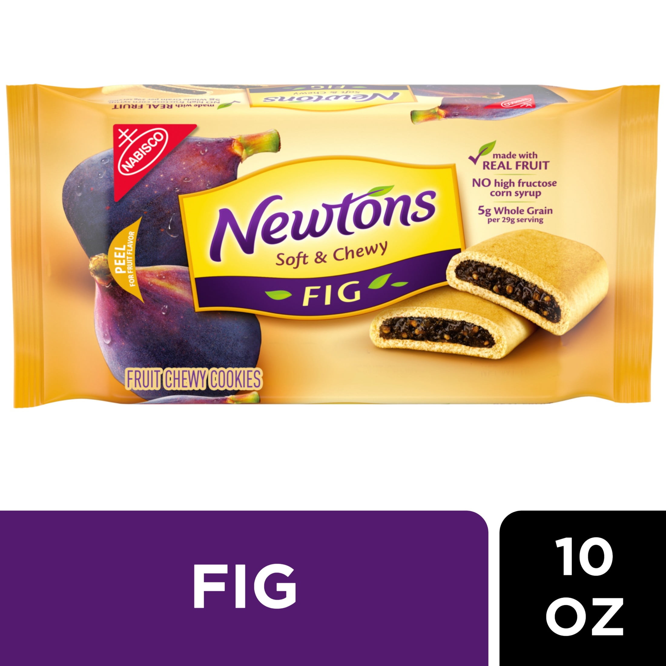 Newtons Soft & Fruit Chewy Fig Cookies, (Fig Bars), 10 oz - Walmart.com