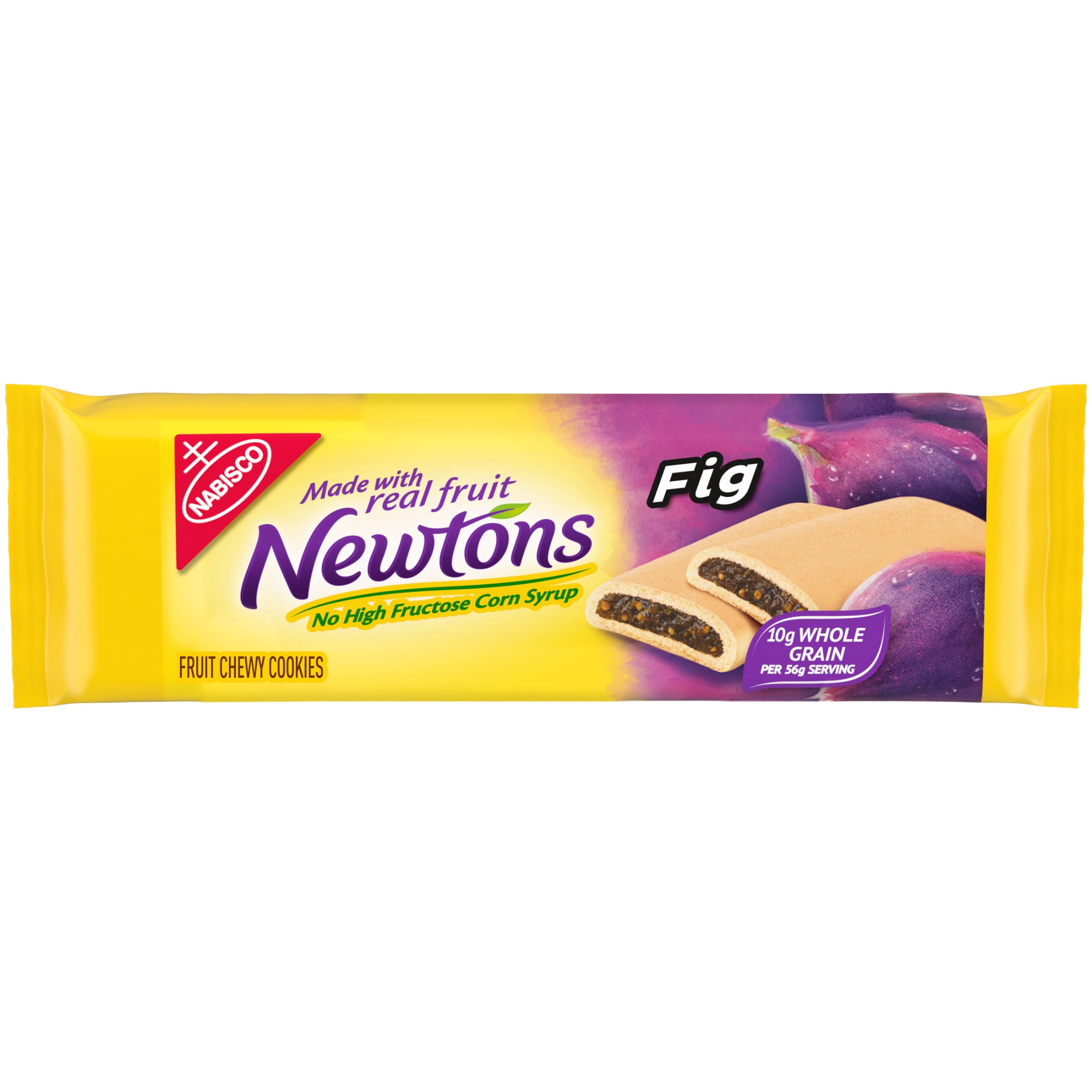 Newtons Soft & Fruit Chewy Fig Cookies, Single 2 oz Snack Pack (2 ...
