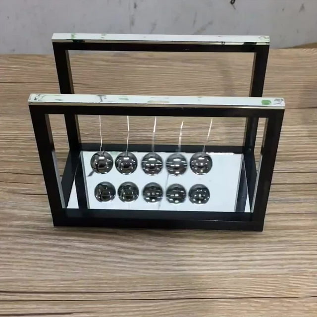 Newtons Steel Ball Physics Science Development Educational Desk Toy ...