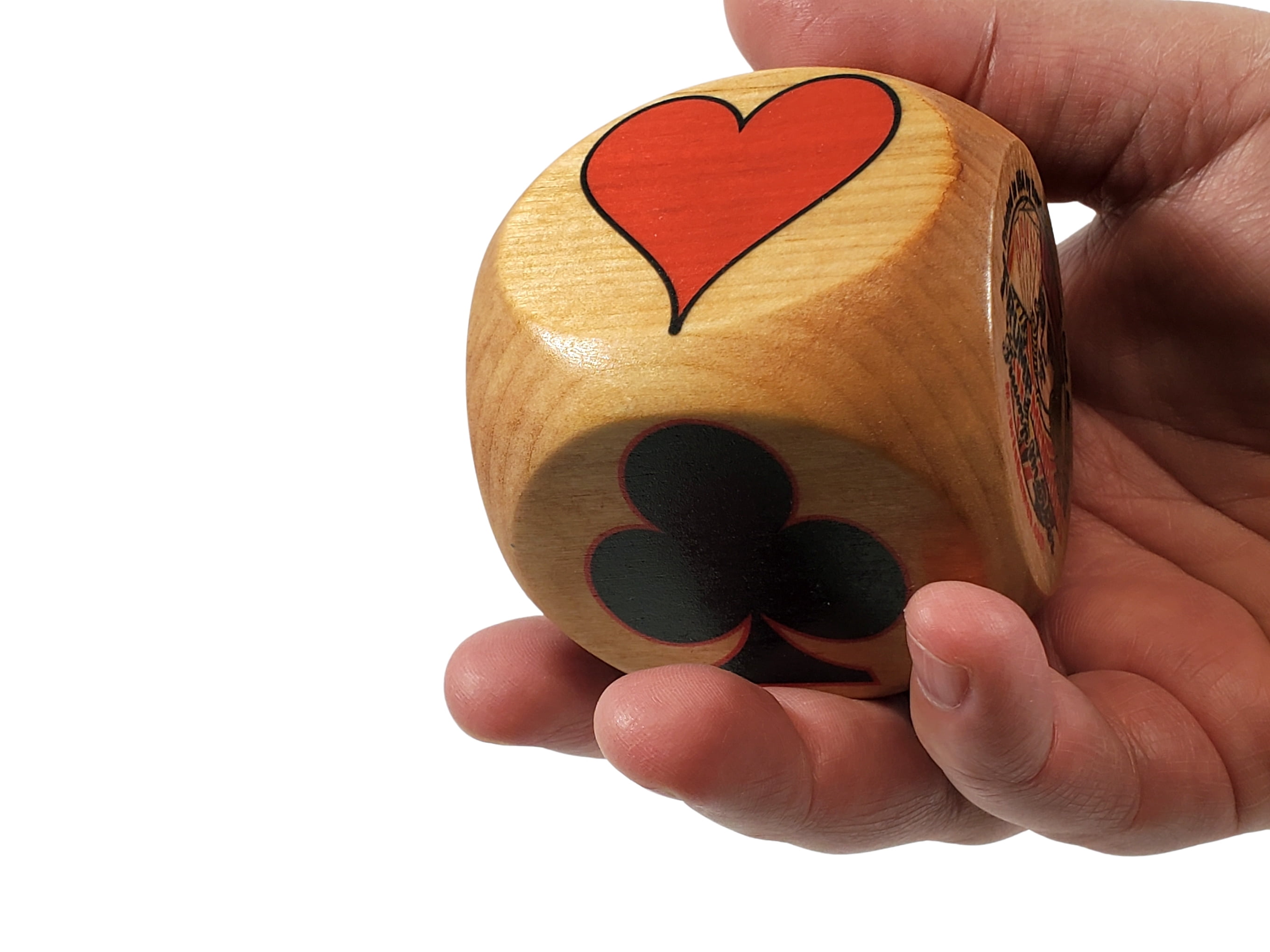 Large Trumpmendous Trump Marker - Wood Cube for Card Games | Ideal for ...