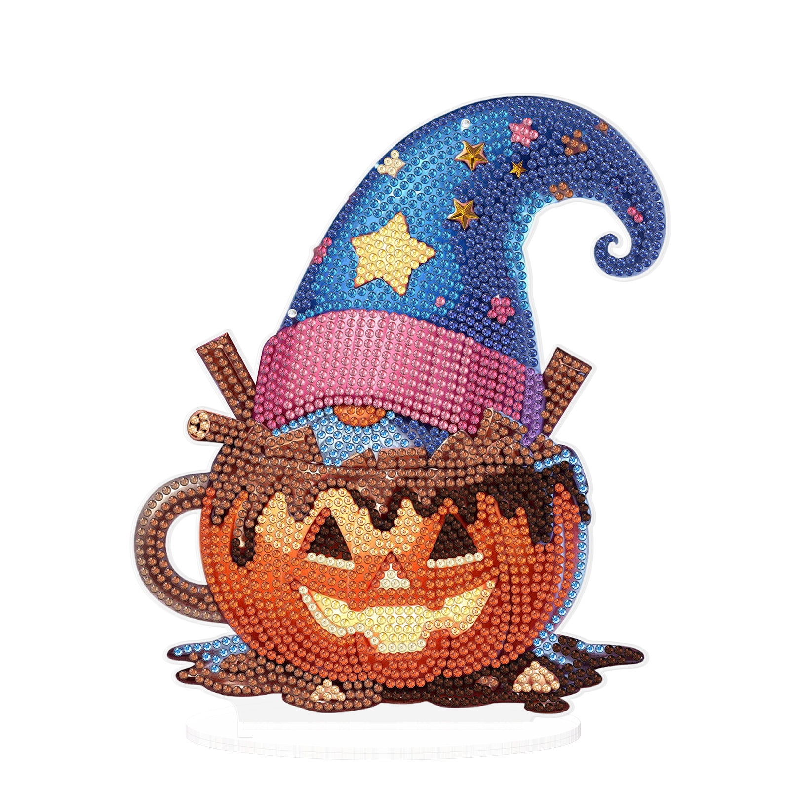 Newwer DIY Diamond Ornaments Art Painting Halloween Creative Design ...