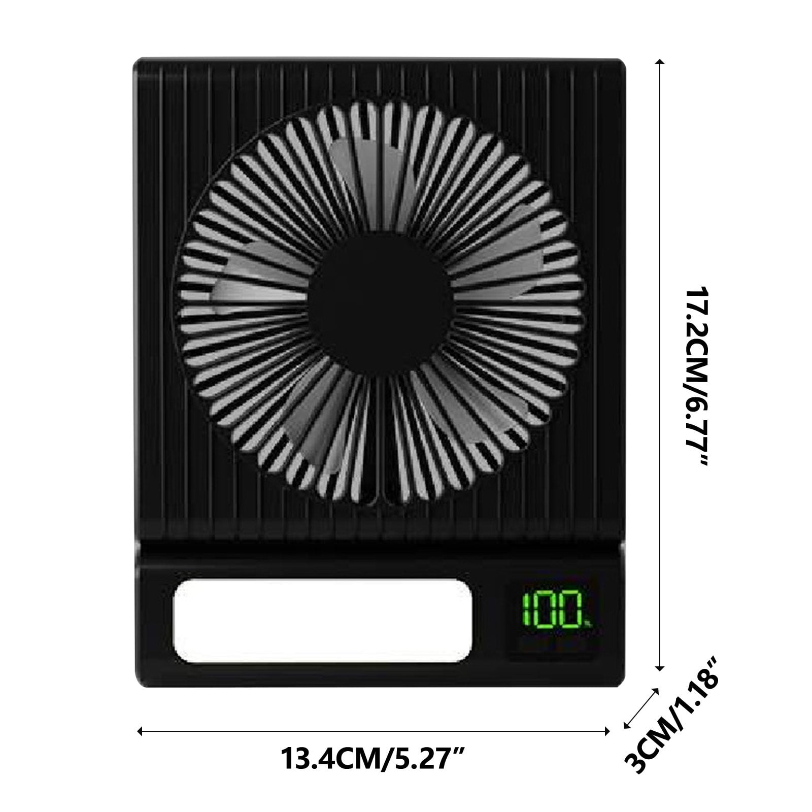 Newxiaaa Small Fan With 3 Speeds Adjustable Table Top Fans For Bedroom ...