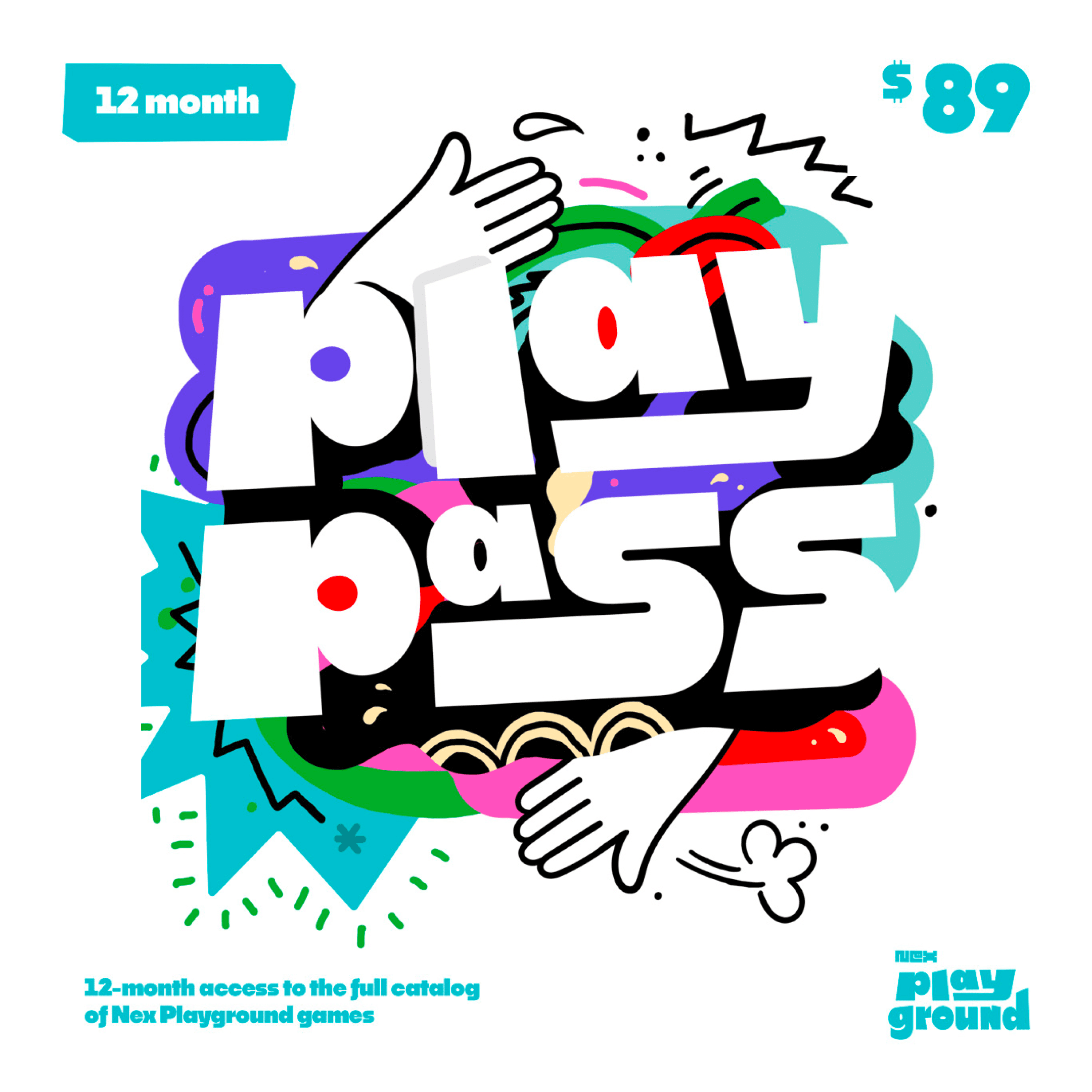 Nex Playground Play Pass 12 Month [Digital] - Walmart.com