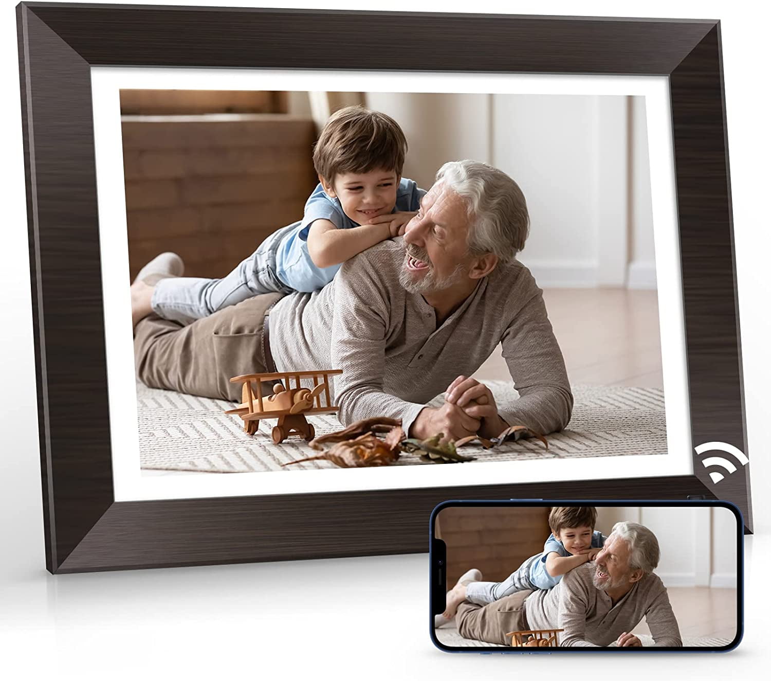 NexFoto 11 Inch Smart 32GB Digital Picture Frame 1080P, Wi-Fi Photo ...
