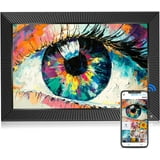 NexFoto 32 Inch Large Digital Photo Frame with Remote Control, Smart Wi ...