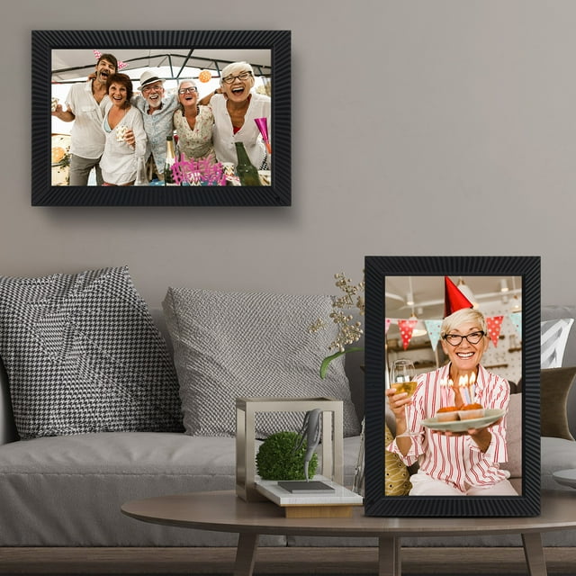 NexFoto Large 17 Inch FHD Digital Picture Frame 32GB with Remote ...