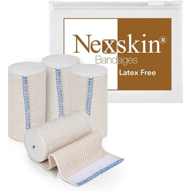 Naltars 4 Packs Cotton Elastic Bandage | Ace Wrap with Velcro 2"(2 ...