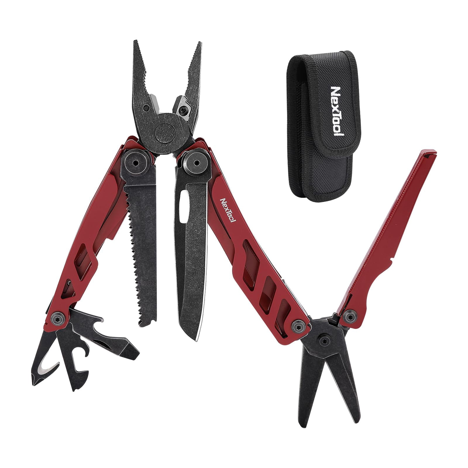 NexTool Flagship Pro, Multi Tool, Multitool Pliers with Big Folding ...