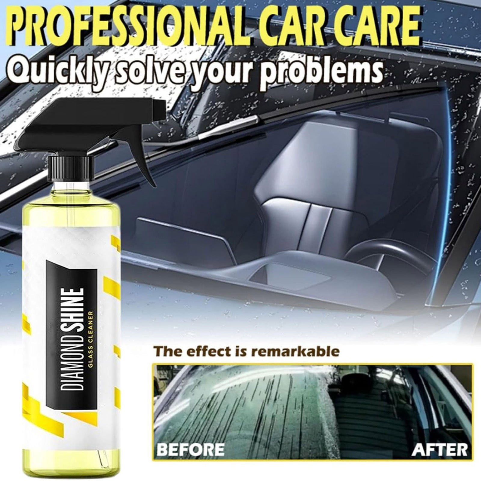 NexTorq Car Oil Film Cleaning Glass - Car Windshield Oil Film Cleaner ...