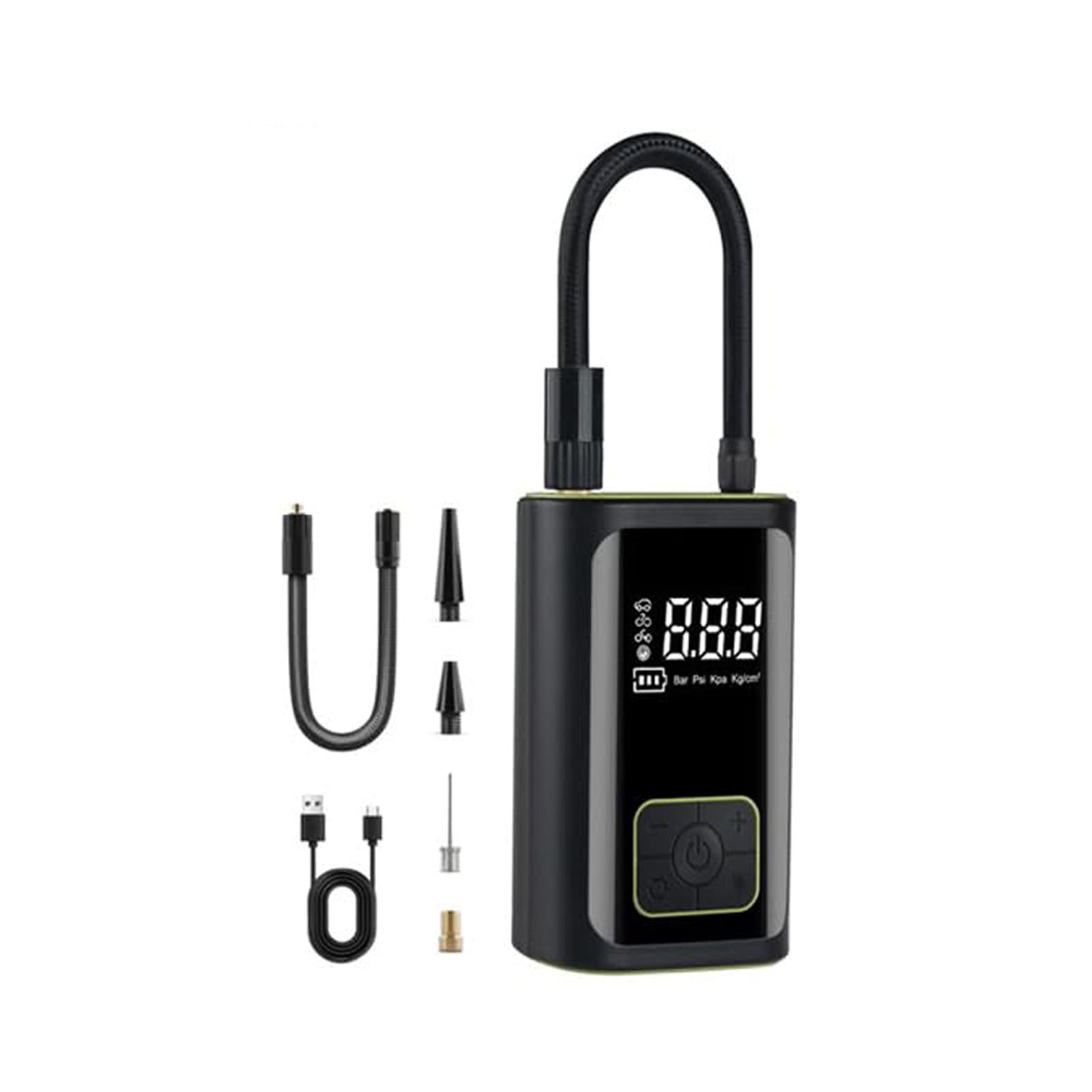 NexTorq Car Tire Inflator Portable Air Compressor - Air Pump Battery ...