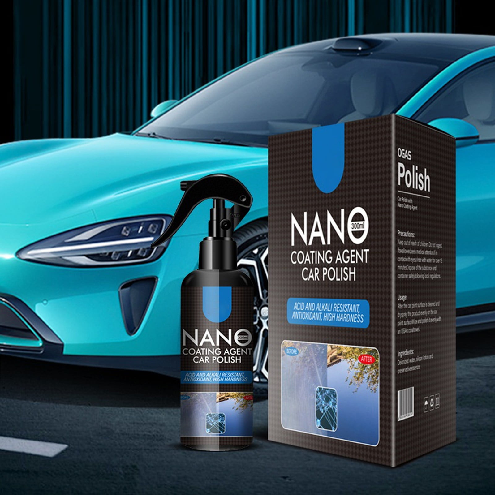 NexTorq Crystal Coating for Car, Car Coating Spray, Car Plastic Plating ...