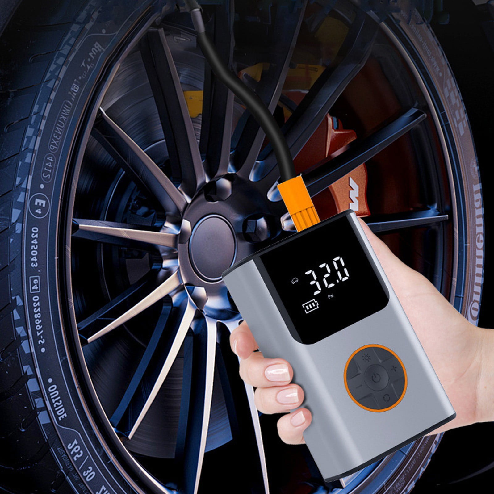 NexTorq Portable Air Compressor for Car Tires, Portable Tire Inflator ...