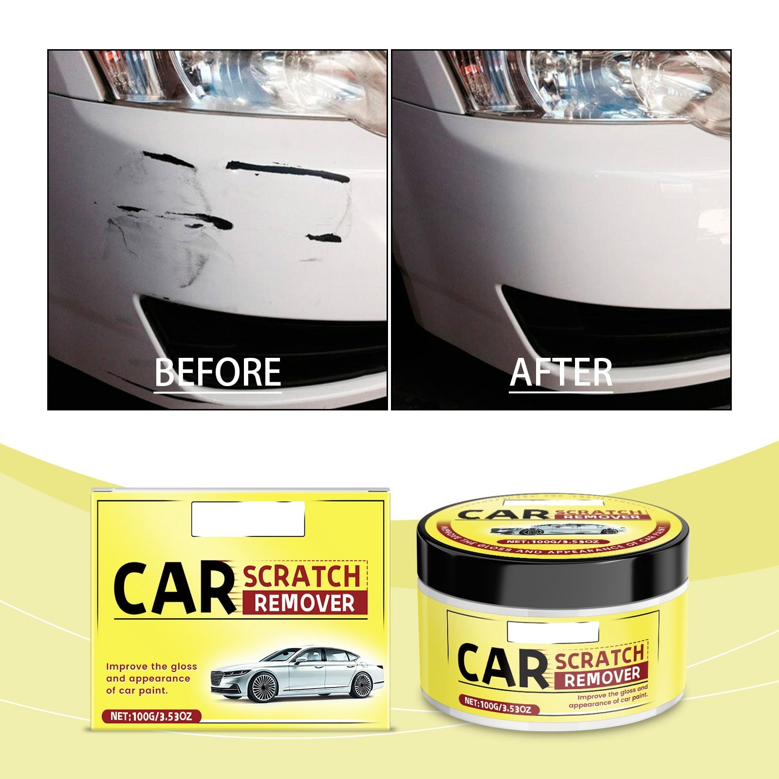 NexTorq Scratch Removal Kit for Cars - Auto Scratch Remover for Cars - Buff Scratches Out of Car ...