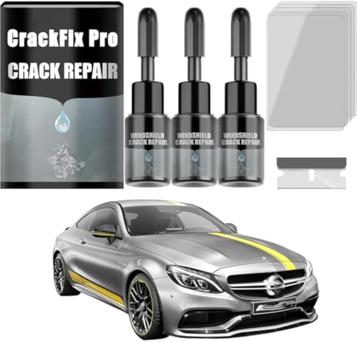 Nexa Crackfix Pro Kit - Crackfix Pro Kit, Crack Fixpro Car Windshield ...