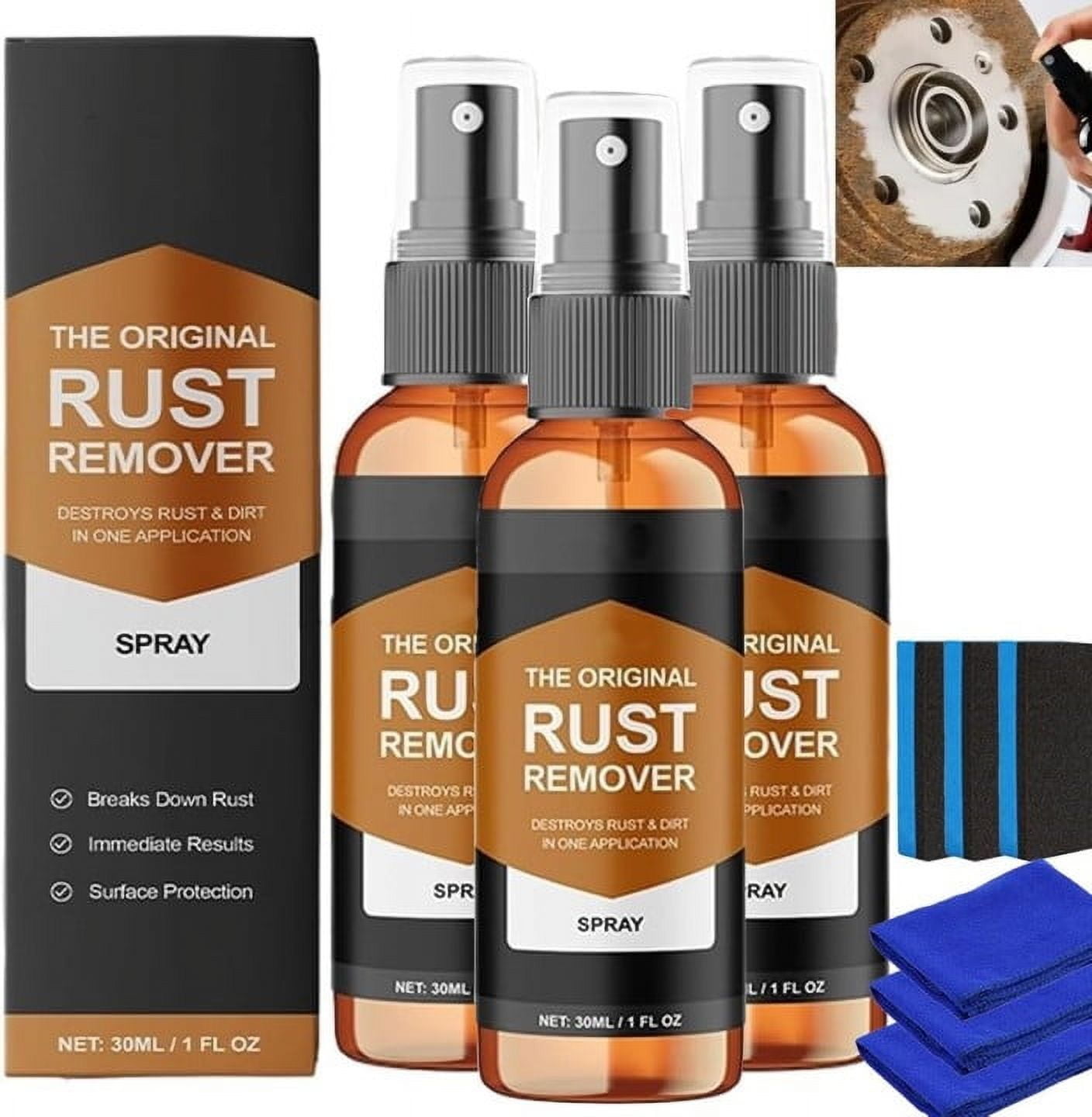 Nexa Rust Remover Spray – Iron Stain Cleaner & Car Scratch Remover for ...