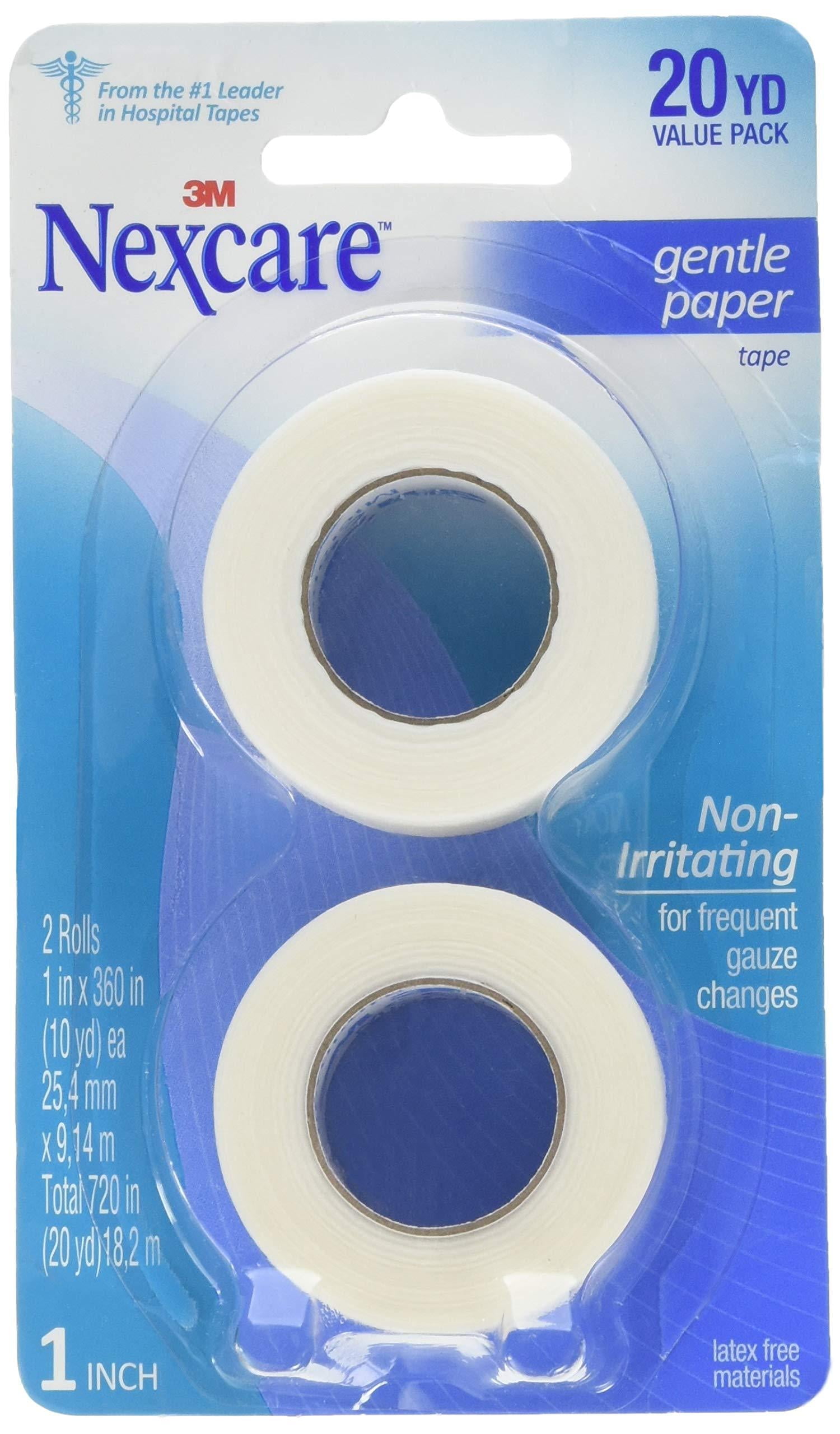 Nexcare Gentle Paper Carded First Aid Tape 1 in x 10 yds - Walmart.com