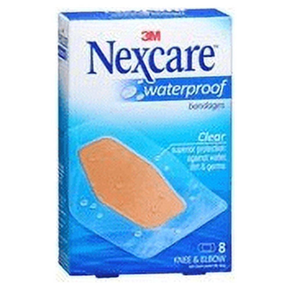 Nexcare Nexcare Bandages Waterproof Clear Knee And Elbow, 8 each Pack ...
