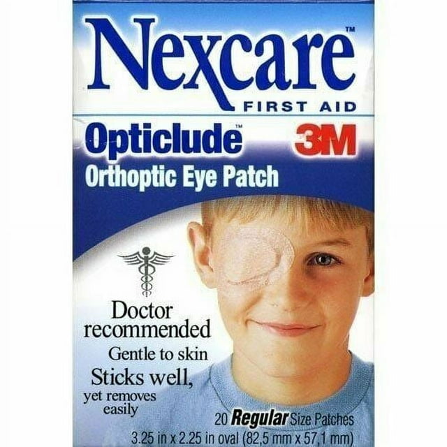 Nexcare Opticlude Comfort Eye Patch Nude Breathable, 20 ct - Walmart.com