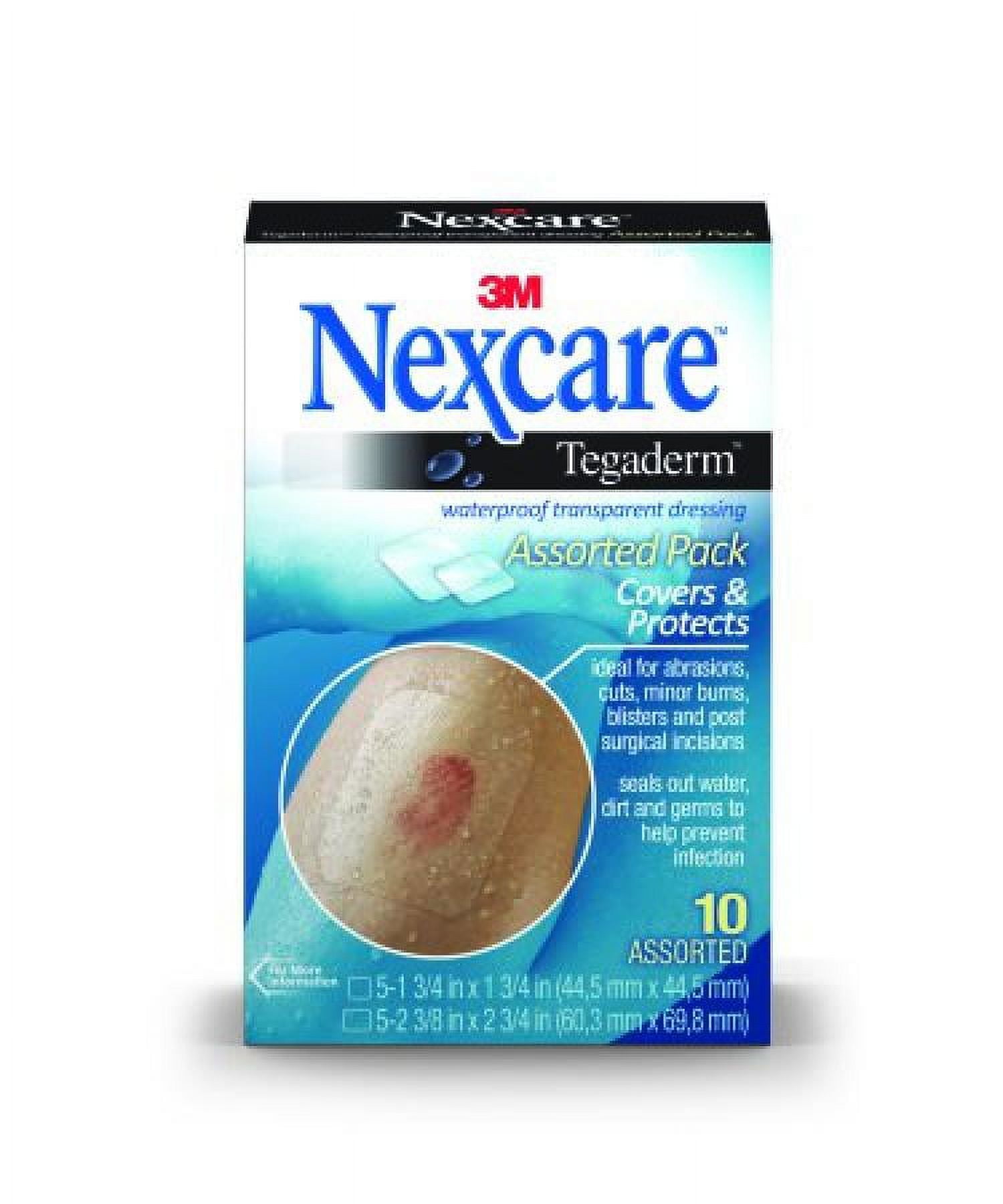 Nexcare Tegaderm Waterproof Transparent Dressing - Assorted Shapes ...