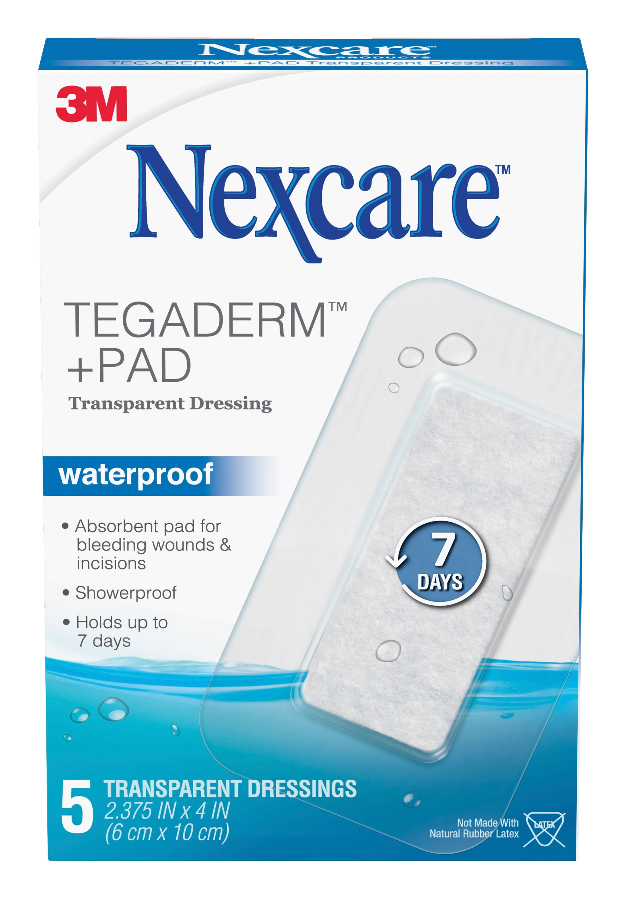 Nexcare Transparent Dressing with Pad (BX/1) - Walmart.com